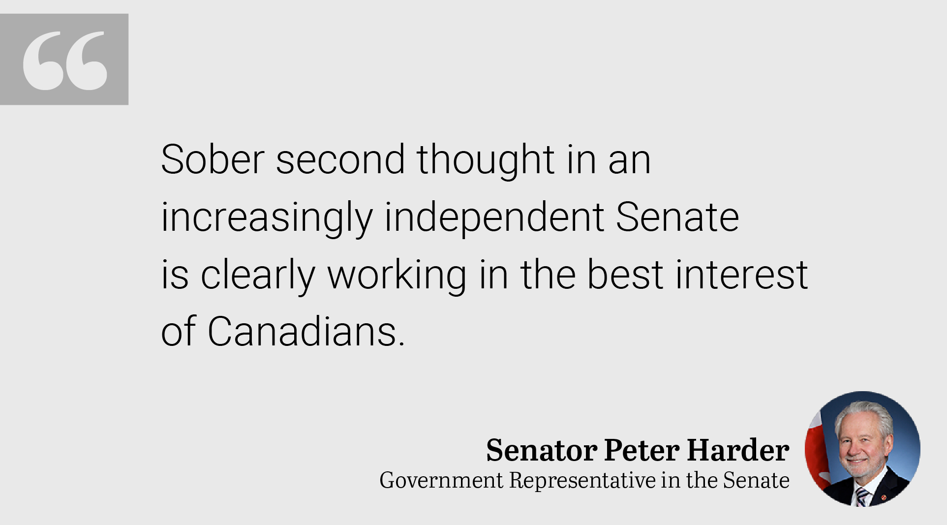 Canadian Senator Quotes Canadian Club Of Calgary | Thank You To Fedja